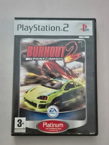 Sony PlayStation 2 Burnout 2 Point Of Impact Platinum With Manual PS2 PAL | eBay
