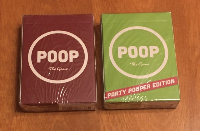 New Sealed 2 Poop Card Game Party Pooper Edition Original | eBay