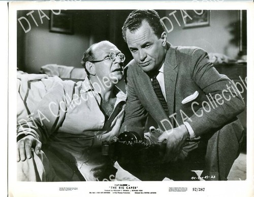 THE BIG CAPER-1957-8 X 10 STILL-DRAMA-CRIME-JAMES GREGORY-ROBERT HARRIS ...