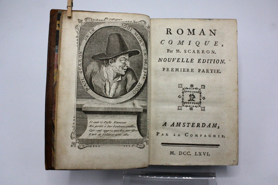 Scarron Roman Comique. Nouvelle Édition. Premier - Troisieme Partie ...