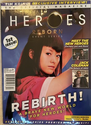 TITAN MAG: Heroes The Official Magazine; 2015 1st Issue, BN In Coltr ...