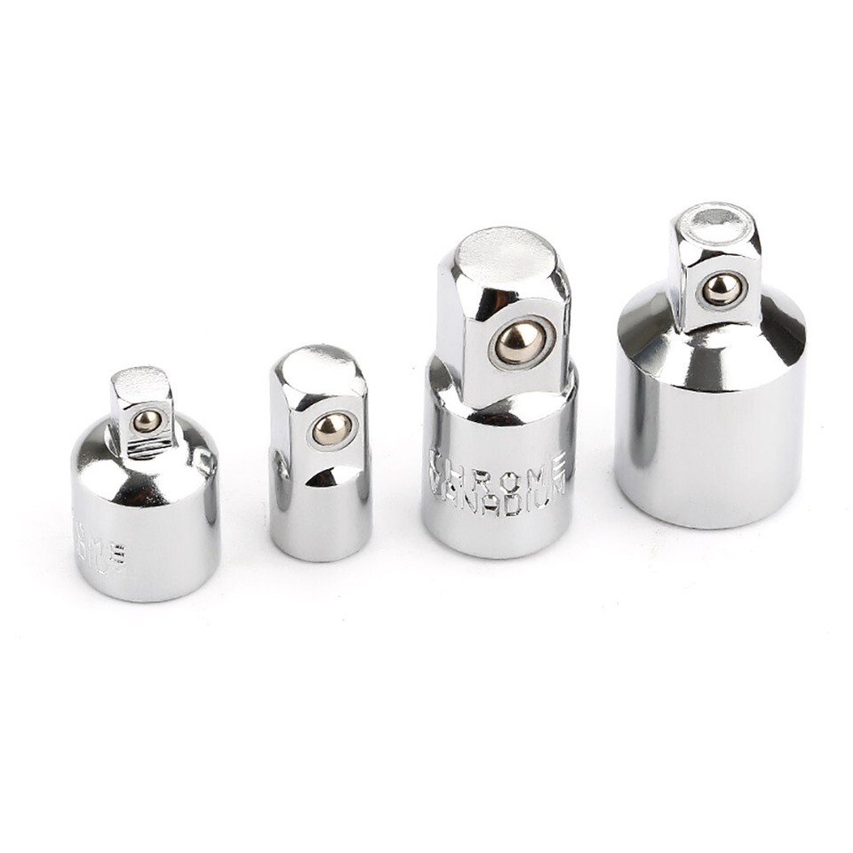 1/4" 3/8" 1/2" 3/4" in Drive Adapter Ratchet Socket Adapter Reducer Air ...
