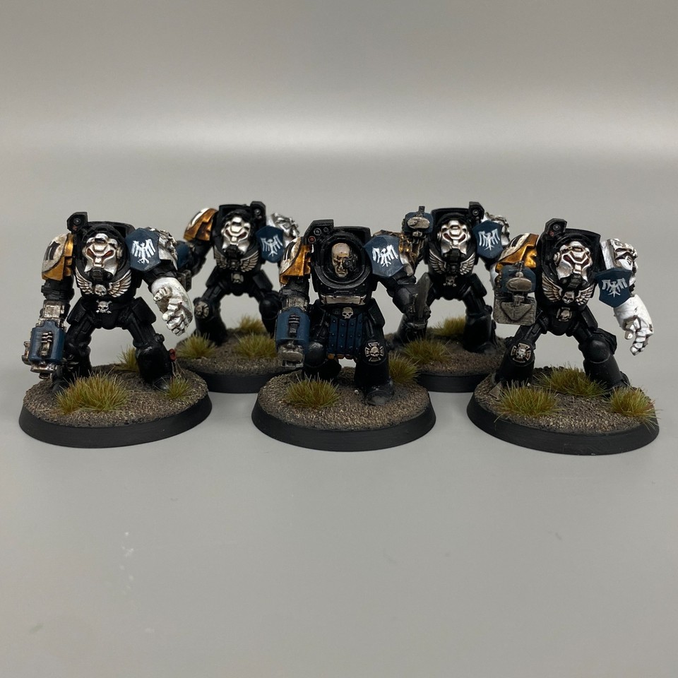 1 TERMINATOR SQUAD WARHAMMER 40K 40,000 FIRSTBORN SPACE MARINES RAVEN ...