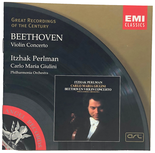 Beethoven Violin Concerto CD 1998 Itzhak Perlman Giulini EMI Classics ...