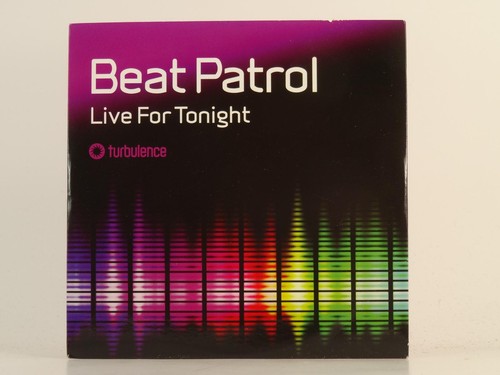 BEAT PATROL LIVE FOR TONIGHT (H1) 6 Track Promo CD Single including ...