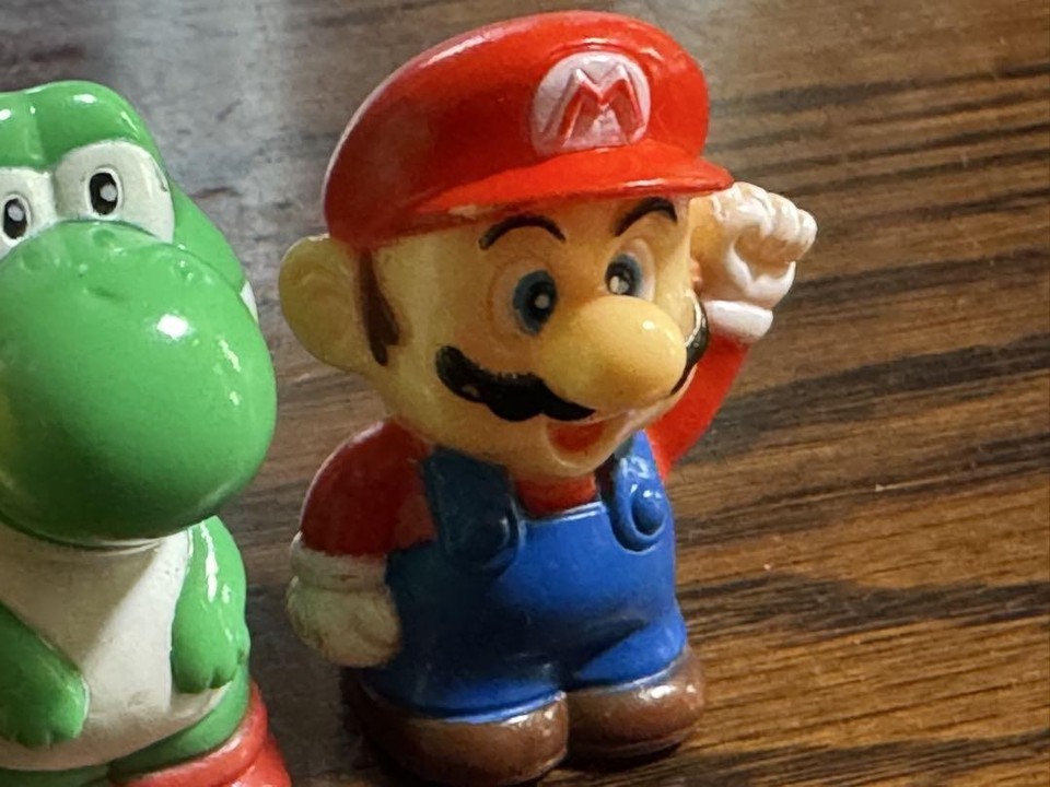 Super Mario Brothers/Finger Puppet 3-Piece Set Mario Yoshi Koopa Troopa ...