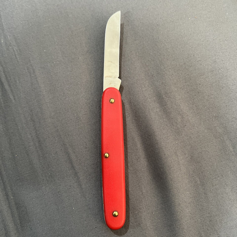 Clauss PK3 Red Folding Pocket Knife Single Blade China Japan | eBay