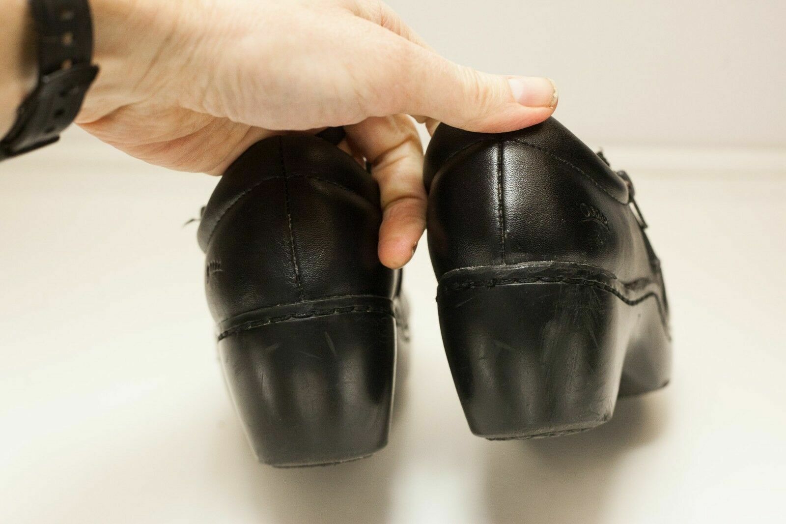 Spring Step Size 6 Black Zip Platform Booties - Slip Resistant | eBay