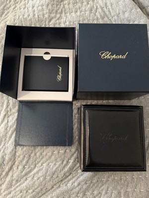 CHOPARD NECKLACE EARRING PRESENTATION BOX BOOKLETS & OUTER BOX FREE ...