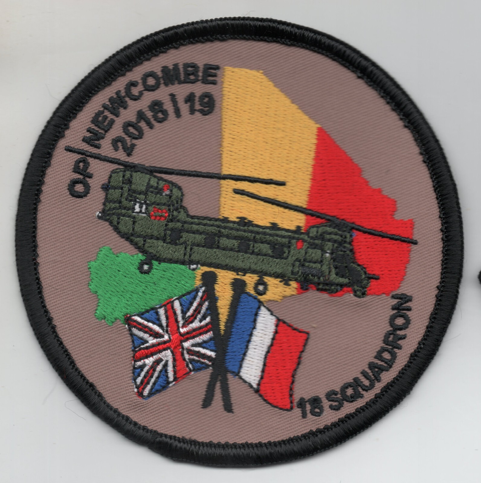 Royal Air Force 18 Sqn patch, Op Newcombe, Mali 2018-19, Chinook | eBay