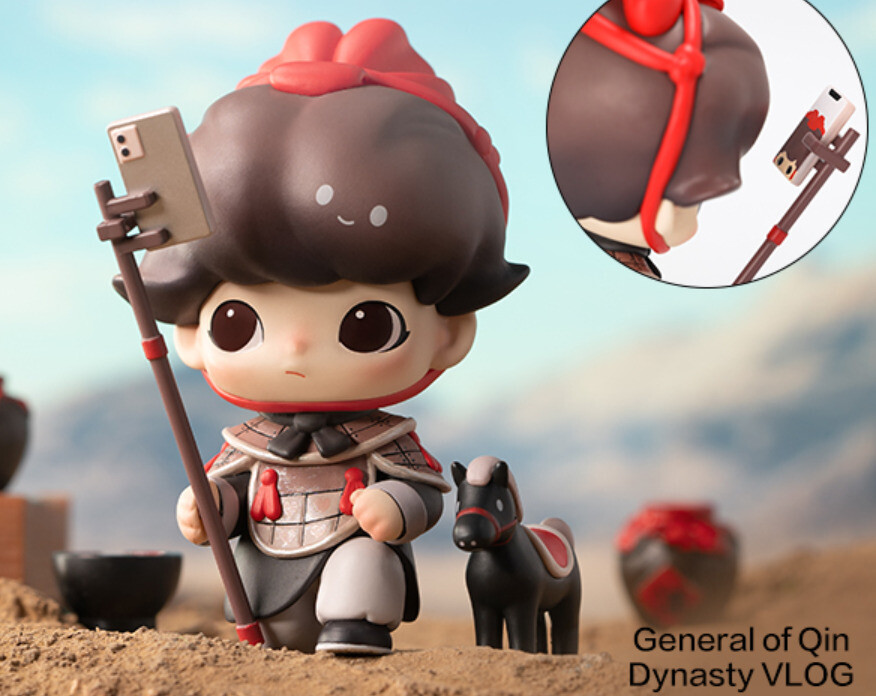 Dimoo Time Roaming Series History Travel Confirmed Blind Box Figure Toy ...