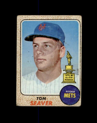 1968 Topps Baseball #045 Tom Seaver DP STARX 2 Good (CS127571) | eBay