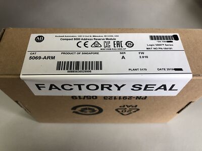 5069-ARM Compact Logix 5069 Compact 5000 Address Reserve Module New ...