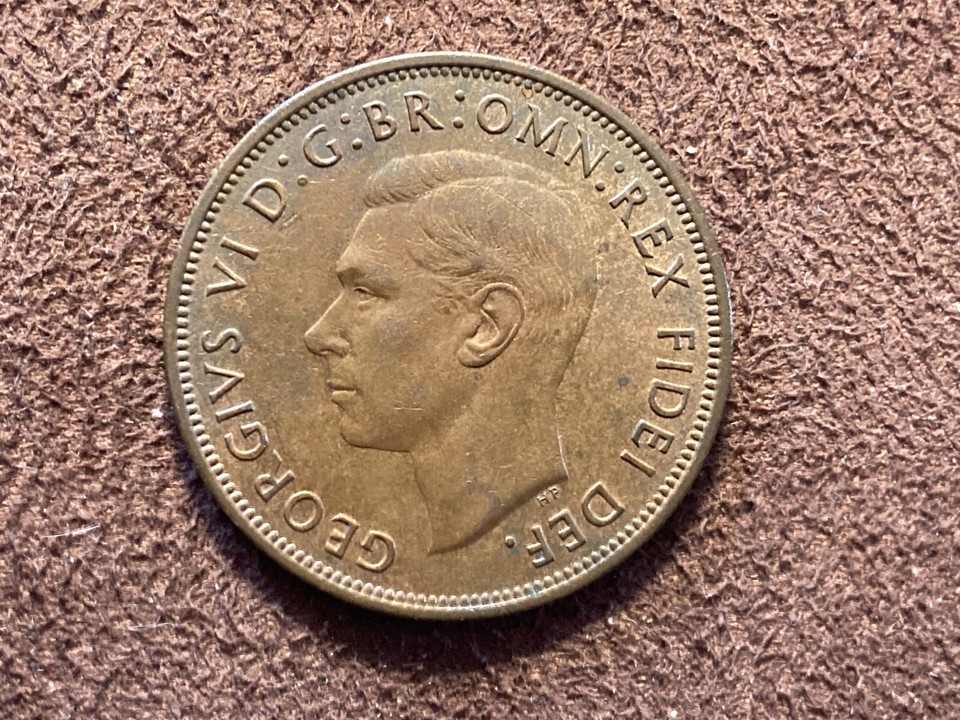 BEAUTIFUL GREAT BRITAIN 1949 PENNY NICE COLOR | eBay