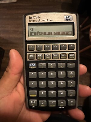 HP 17bII+ Financial Calculator 808736628204 | eBay