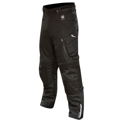 Merlin Lynx Outlast CE Motorcycle Waterproof Textile Trousers - Black ...