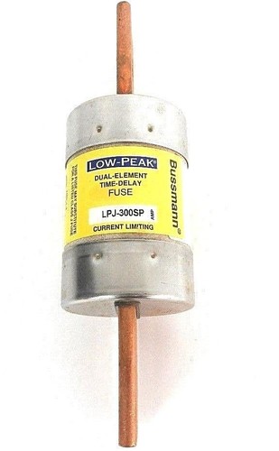 NEW COOPER BUSSMANN LPJ-300SP LOW-PEAK TIME DELAY RELAY 300 VDC, 600 ...