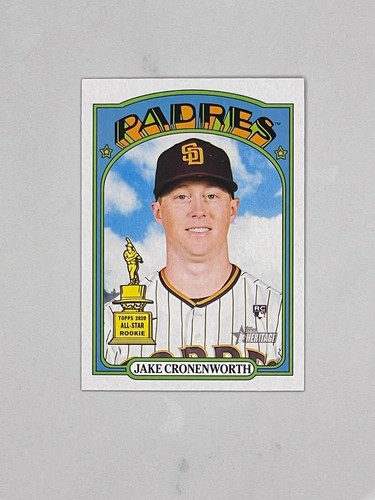 2021 Topps Heritage #641 Jake Cronenworth Rookie Card | eBay