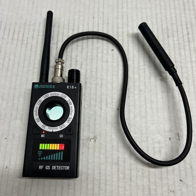 JMDHKK GPS Signal Detector K18+ Anti Spy RF GS Bug Detector Camera ...
