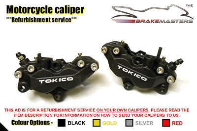 Suzuki SV 1000 Tokico front brake caliper refurbishment service 2005 ...