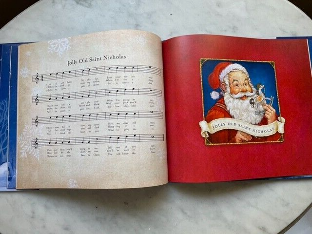 2003 HALLMARK STORIES OF SANTA STORYBOOK OF TWO SANTA SONGS CHRISTMAS ...