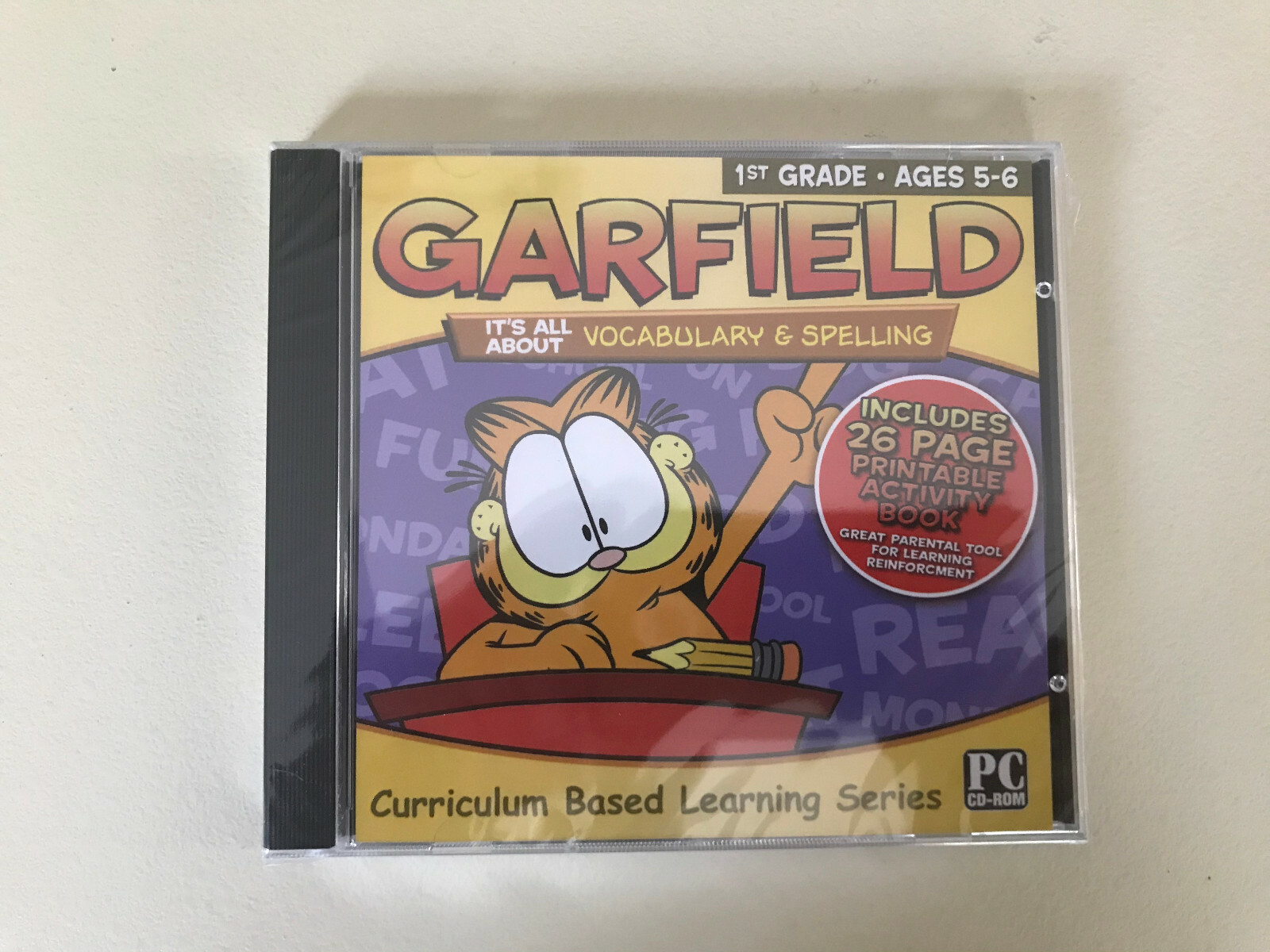 Garfield It's All about Spelling and Vocabulary Grade/Year One NEW Ages ...