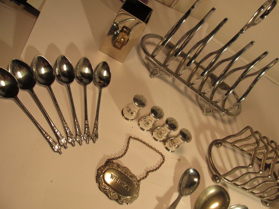 30 x silverplated and metal items job lot | eBay UK