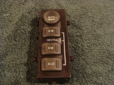2001-2006 CHEVROLET TAHOE GMC 4WD GEAR SHIFTER 4HI 2HI SWITCH OEM A2 | eBay