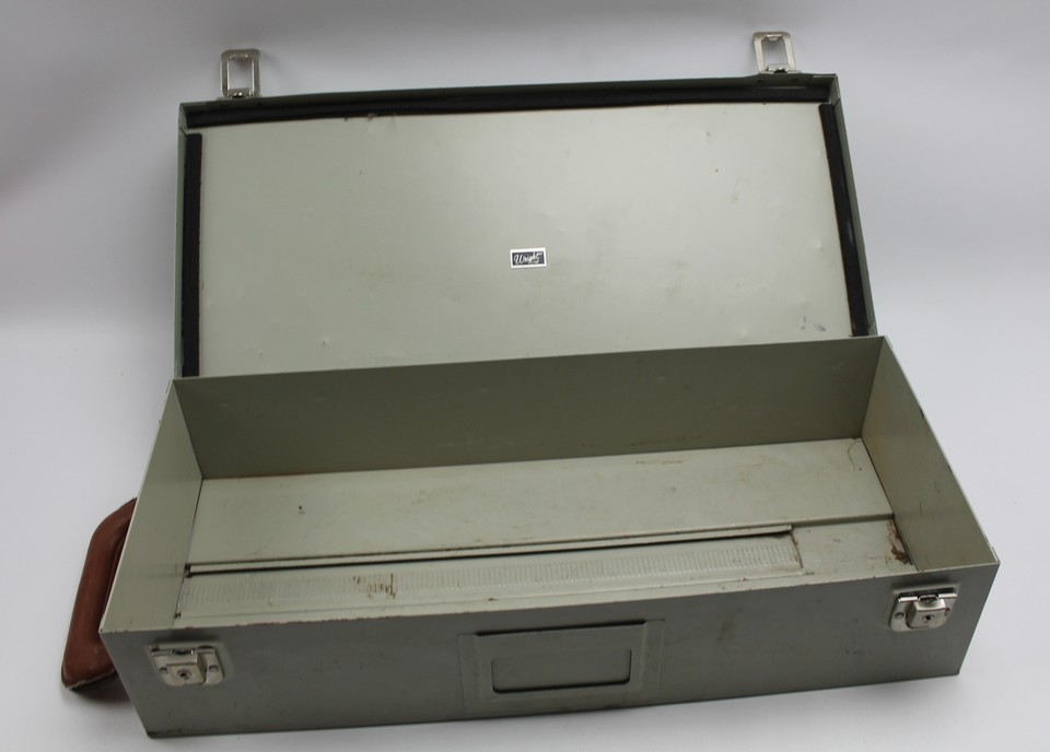 Steel Hard Case, Painted Cary Case Military Grade File Box Case | eBay