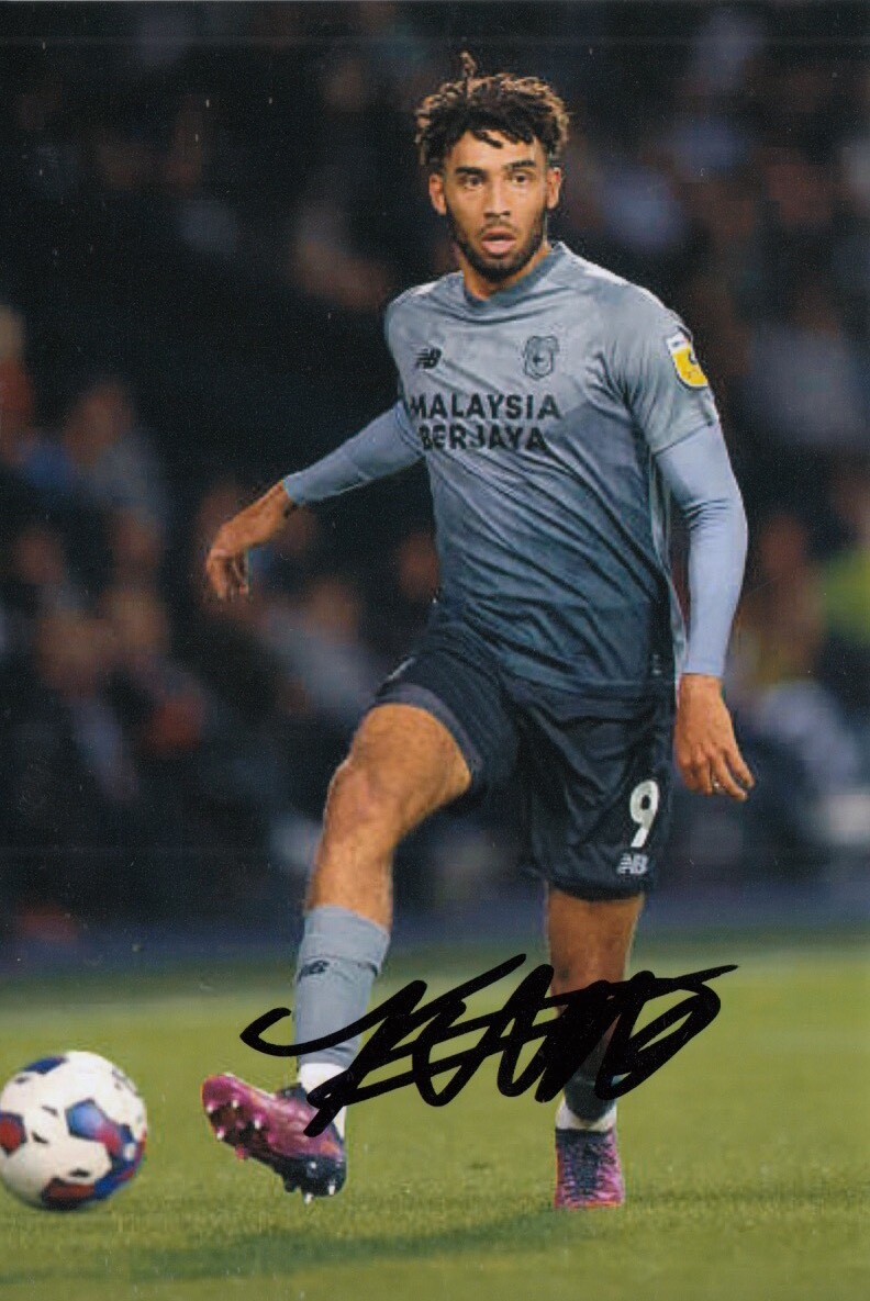 Kion Etete Hand Signed Cardiff City 6x4 Photo Football Autograph 1 | eBay