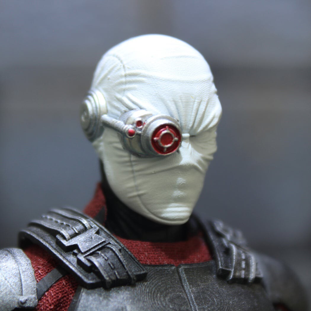 1/12 Custom DC Universe Deadshot Classic Head Sculpt | eBay
