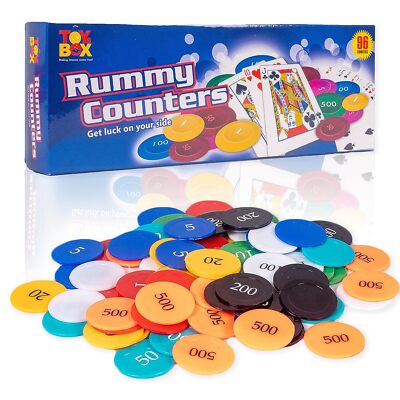 strategy game Rummy Counters Coins For Games at Home, Picnics , Parties ...