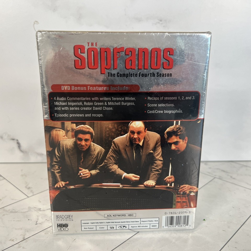The Sopranos The Complete 3 4 5 Season DVD Box Set New Stevie Van Zandt ...