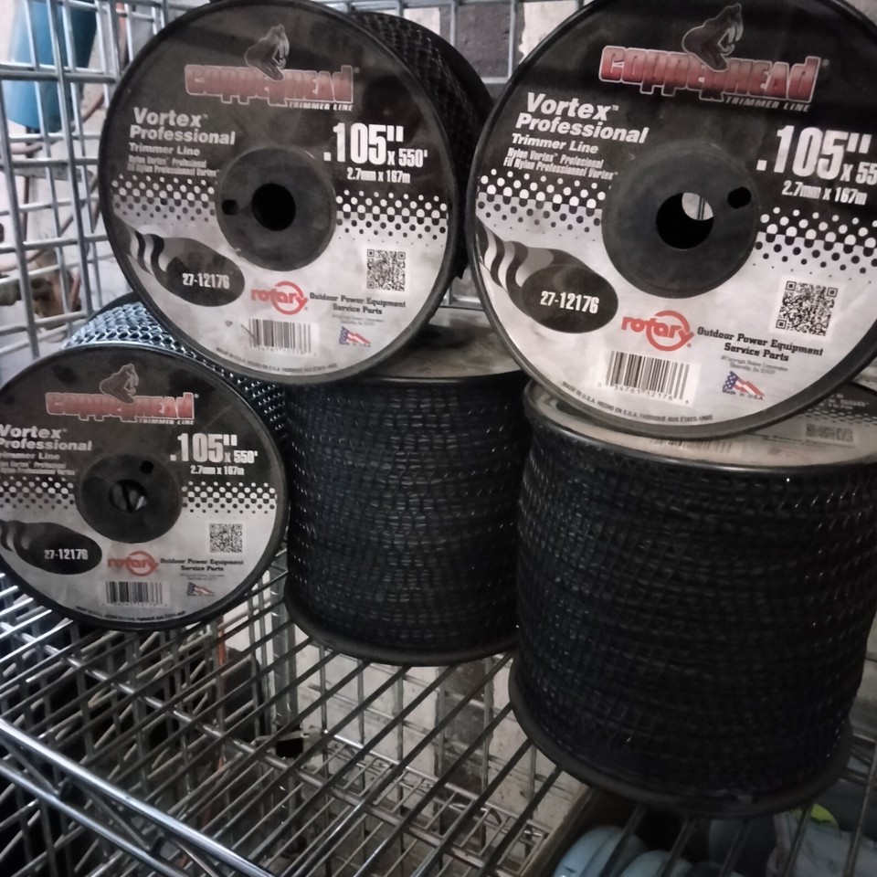 copperhead vortex professional trimmer line. .105", 550, rotary number ...