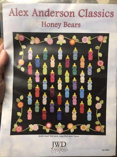 Alex Anderson Classics Quilt Appliqué Pattern “Honey Bears” | eBay