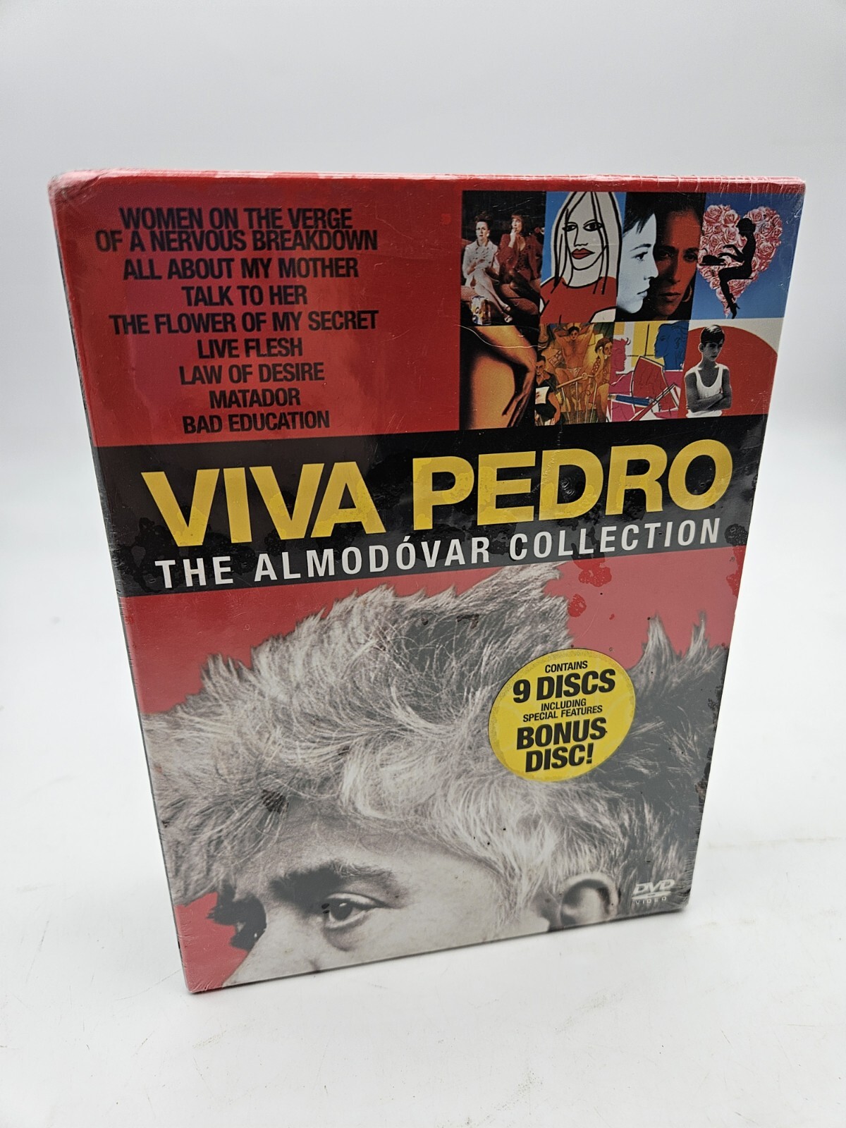 Viva Pedro - The Almodovar Collection (DVD, 2007, 9-Disc Set) for sale ...