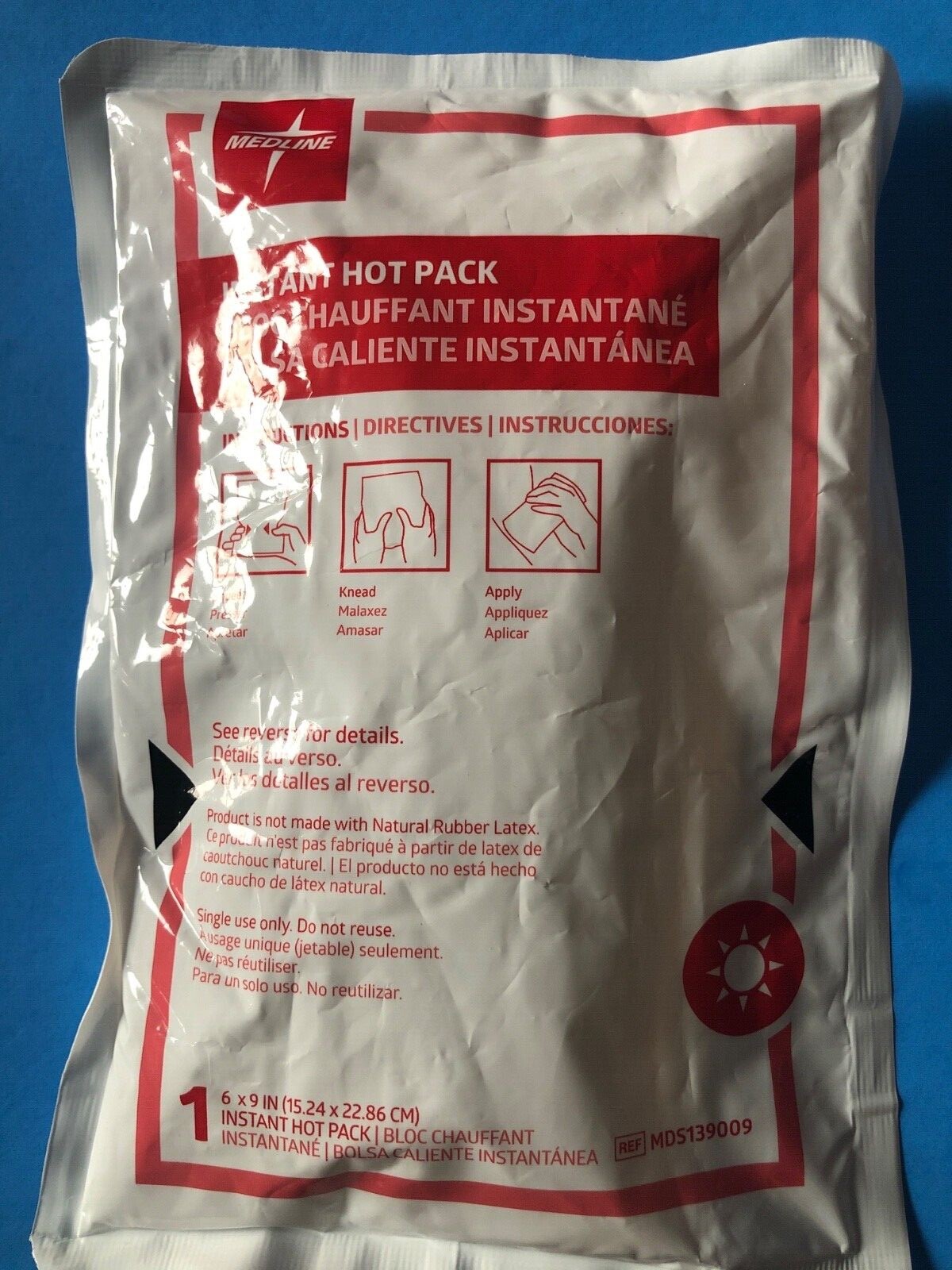 *3-Pack* Medline Instant Hot Pack Single Use 6" " MDS139009 for sale ...