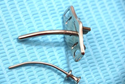 chevaliar jackson tracheostomy tube #6 Tracheotomy Metal ENT surgical ...