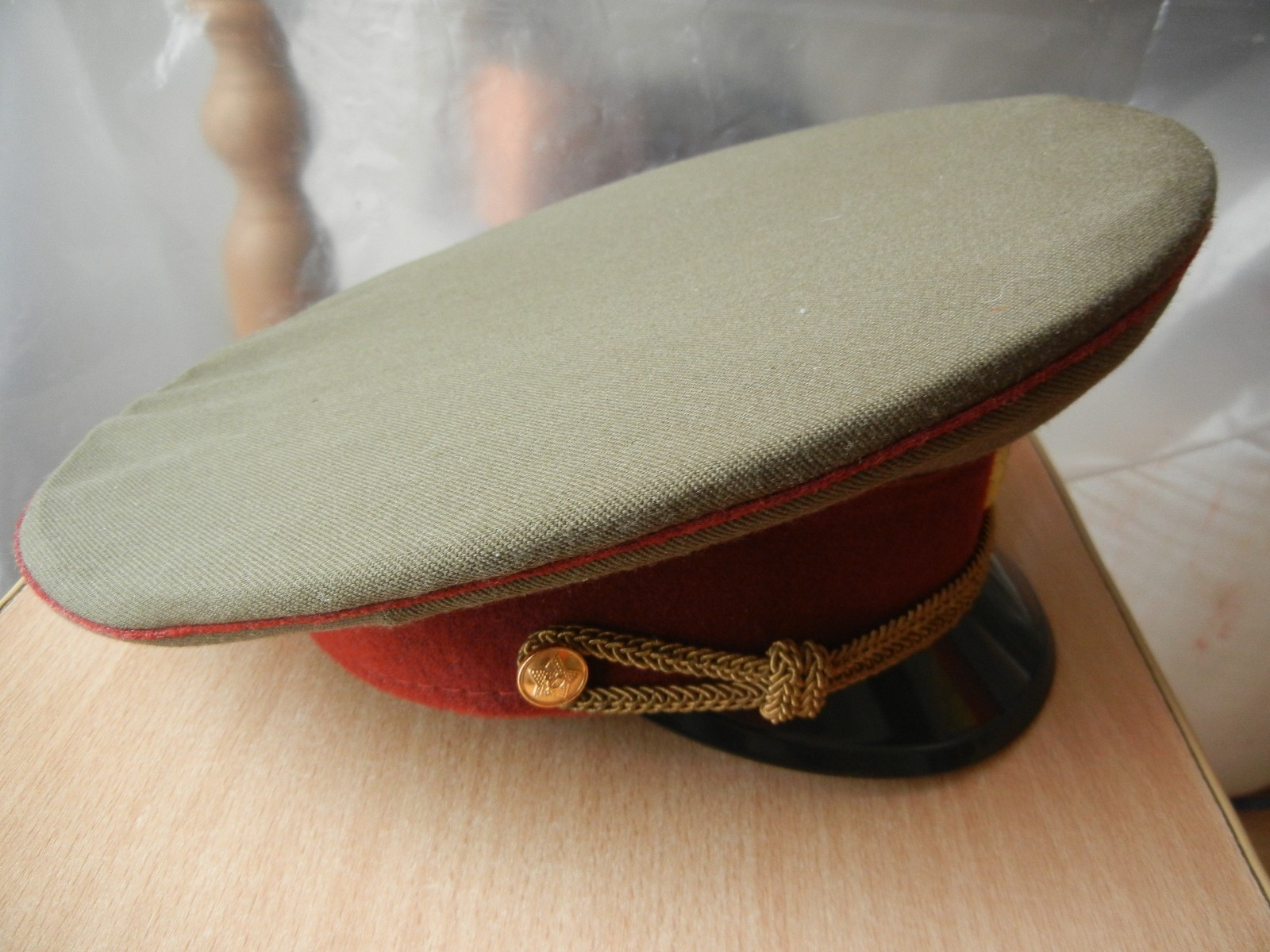 Vintage Russian Soviet Officer Army USSR Uniform Jacket Military + CAP ...