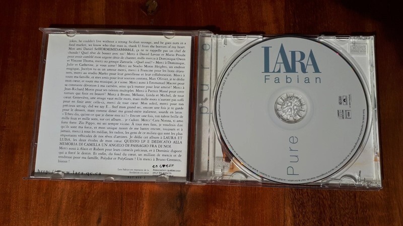 CD Lara Fabian Album PURE | eBay