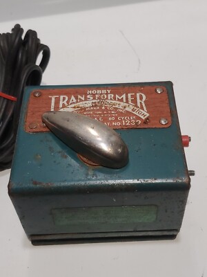 LOUIS MARX NO. 1239 Hobby Transformer 110-120 V Output 50 Watts ...