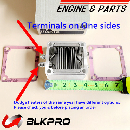 Air Intake Manifold Heater W/Gaskets For Dodge Ram Cummins 4B B5.9 6B ...