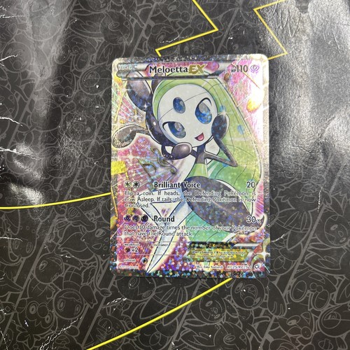 Meloetta EX RC25/RC25 BW Legendary Treasures Ultra Rare Holo Pokémon ...