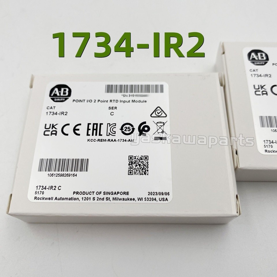 Allen Bradley 1734-IR2 SER C POINT I/O 2 Point RTD Input Module USA ...
