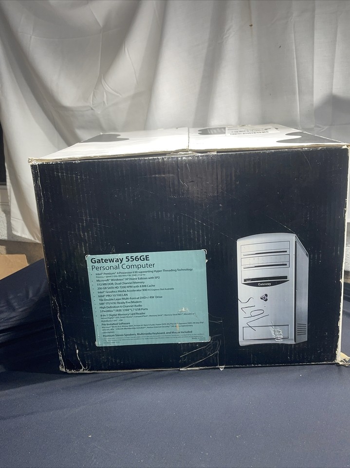Gateway 556GE PENTIUM4 Computer PC w/ FPD1760 19" TFT LCD Color Monitor ...