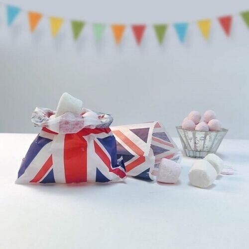 UNION JACK PAPER SWEET COUNTER BAGS CORONATION PARTY SUPPLIES SAME DAY ...