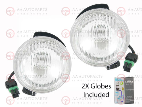 Pair LH+RH Fog Light Spot Driving Lamp Holden Commodore VX VU VY SS ...