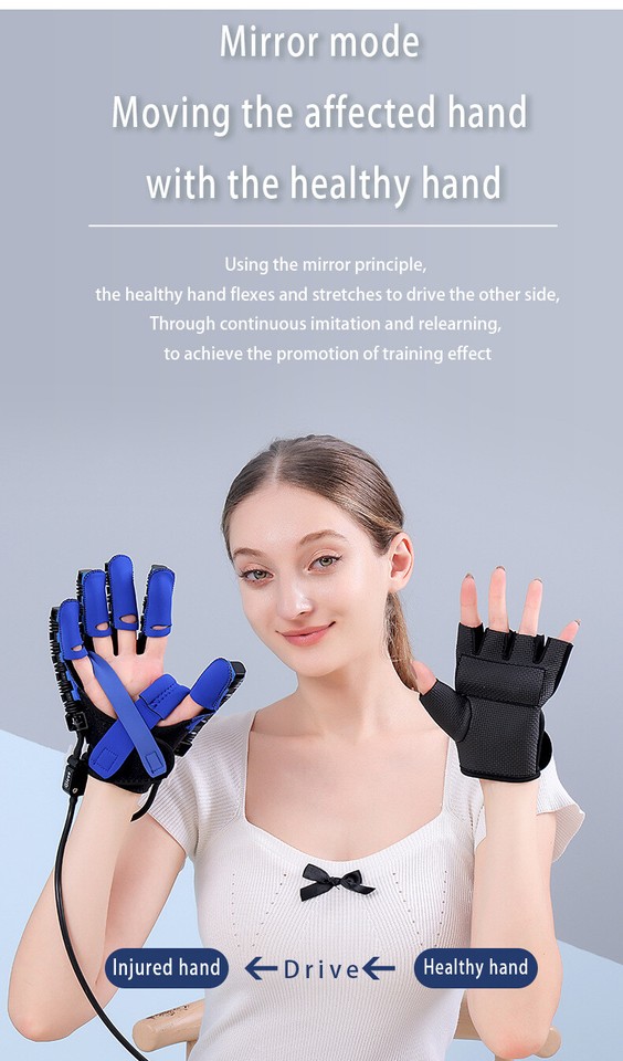 Rehabilitation Robot Gloves Hand Wrist Finger Training for Stroke Nerve ...