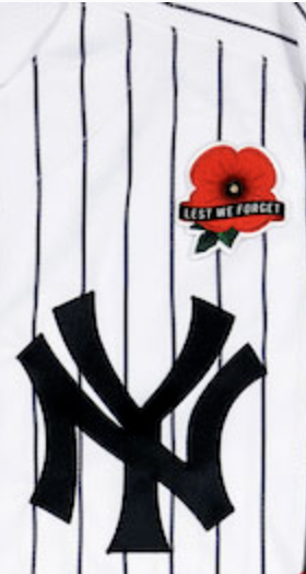 MLB Lest We Forget Patch Memorial Day MLB Baseball For Jersey iron on ...