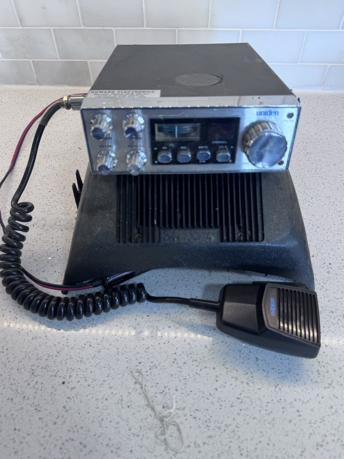 President AX 44 | 40-Channel Mobile CB Radio, Box, Microphone, Manual ...